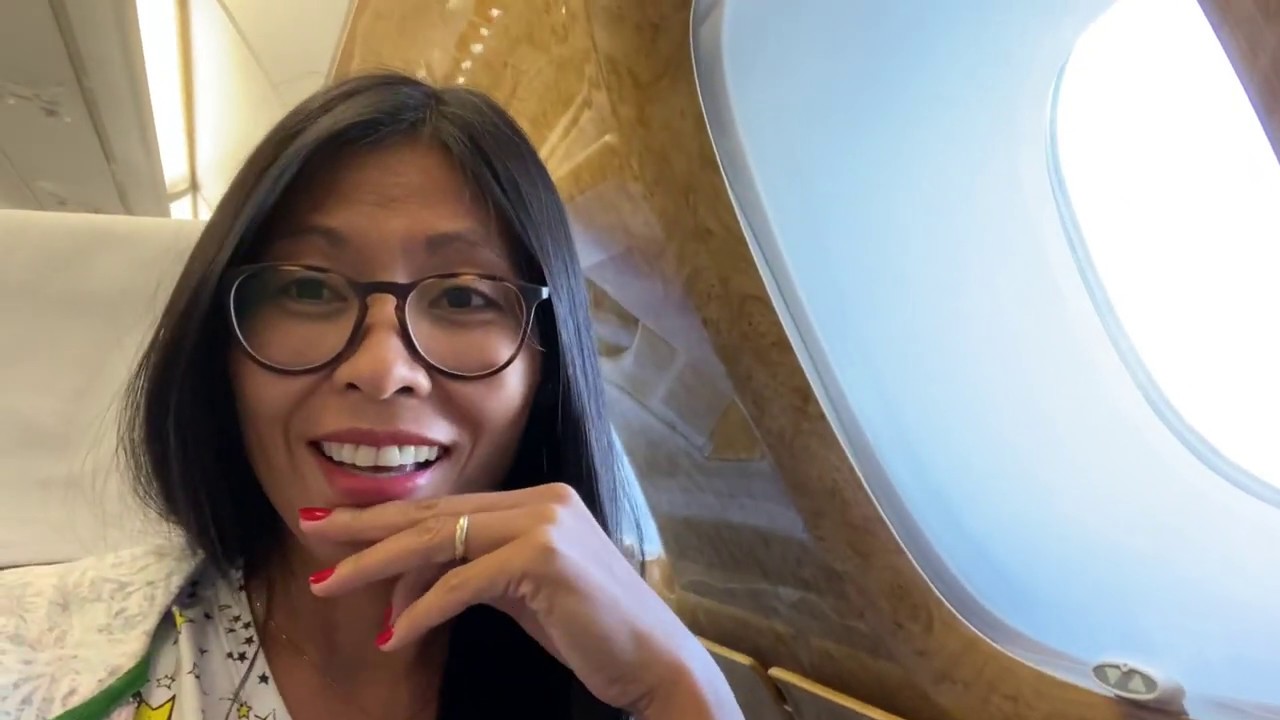 Vlog198: EK 335 | MY FIRST TERRIFIC BUSINESS CLASS FLIGHT | filipina ...