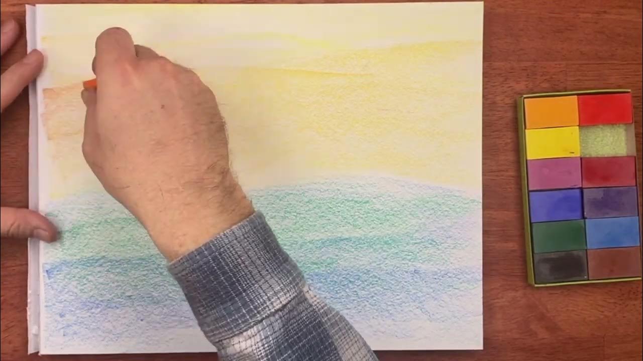 Free Waldorf Drawing Lesson | Block Crayon | Simply Waldorf - YouTube