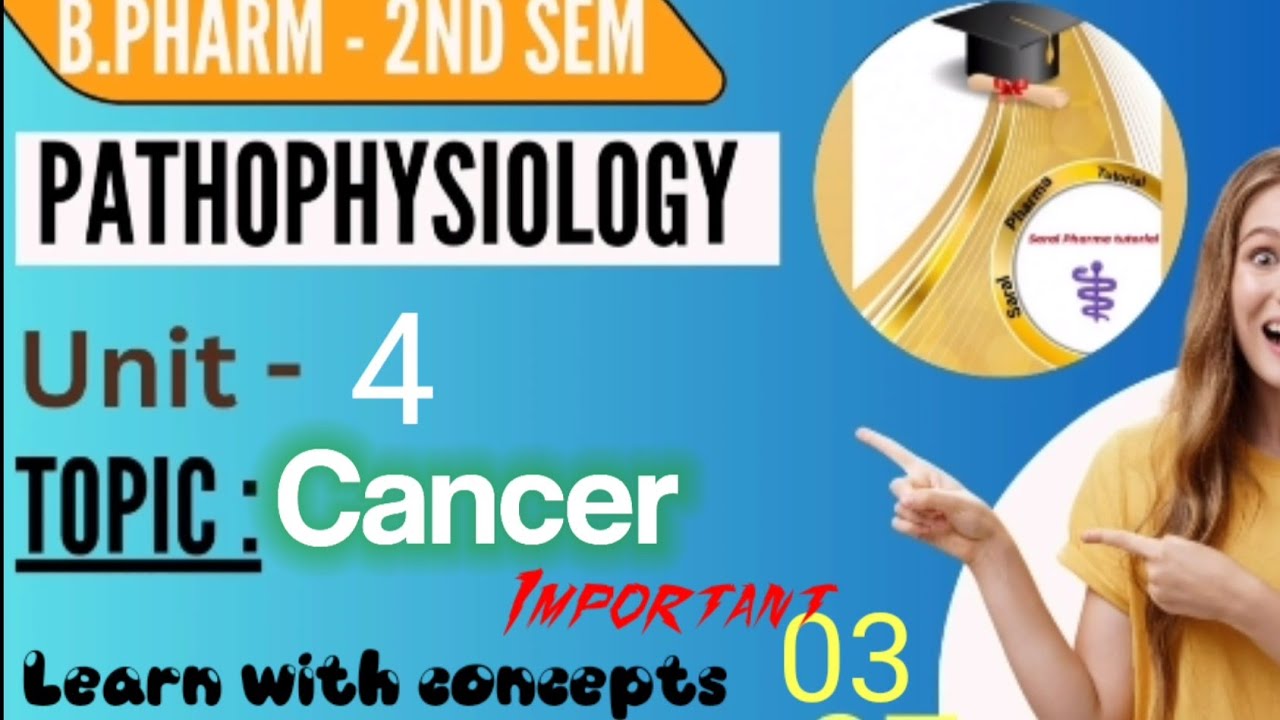 Pathophysiology||Unit-4|| Cancer|| Etiology|| Classification ...