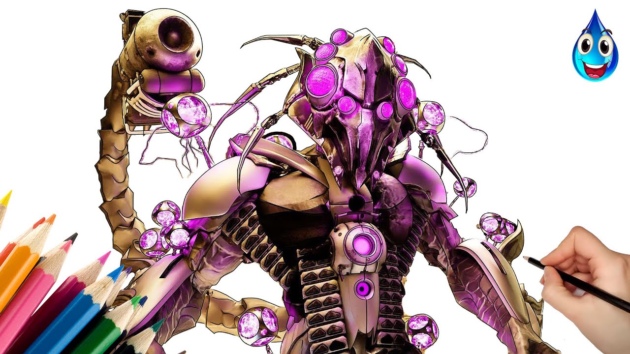 How To Draw Full Counter Titan in Skibidi Toilet Multiverse - YouTube