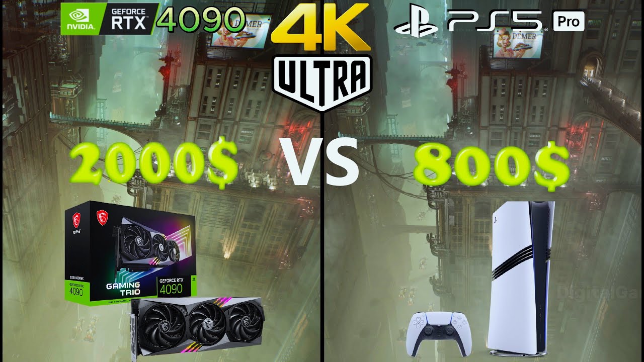 |4K60| RTX 4090 vs PS5 Pro | In Game Performance Max Settings - YouTube