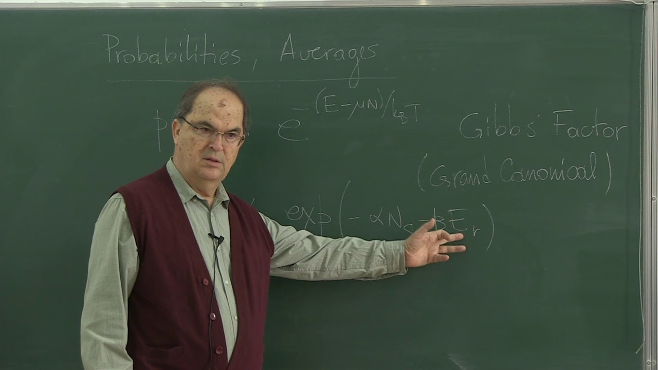 Statistical Mechanics - Week 1 | Lecture 3 - YouTube