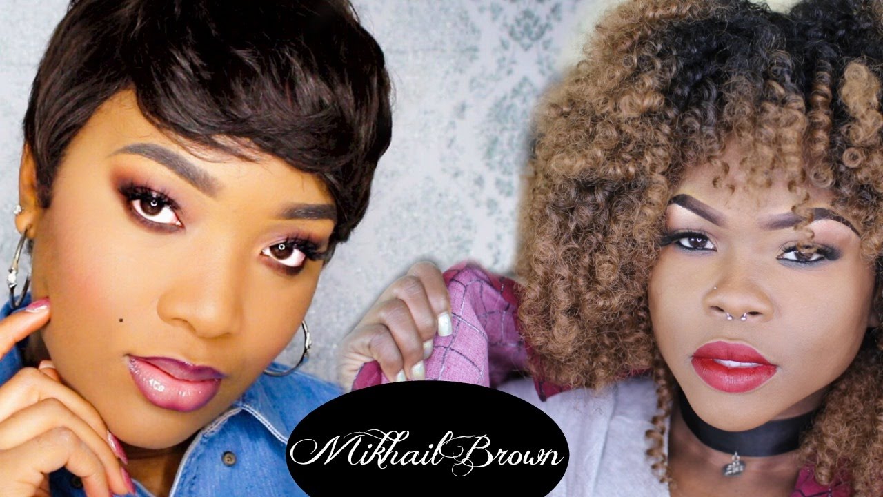 90s Makeup ft Mikail Brown | Lyric Rochester - YouTube