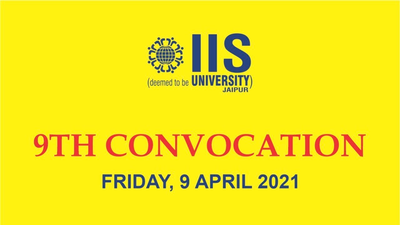 9TH CONVOCATION 2021 - YouTube
