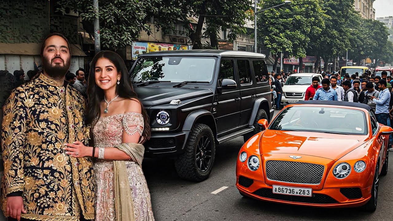 Anant Ambani New Car Collection - 21 Crore Rs Gold SUV - YouTube