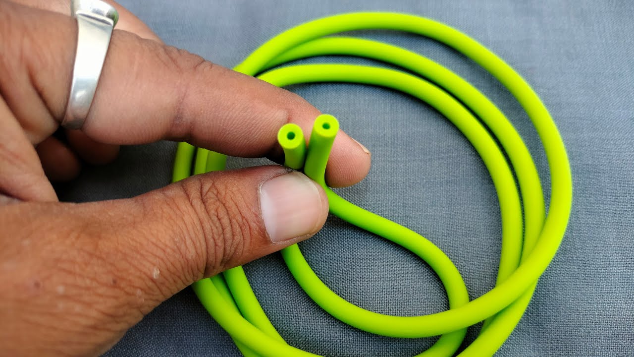 2mm Rubber for Slingshot /Gulel /Fast Time mini Rubber Bands पहली बार ...