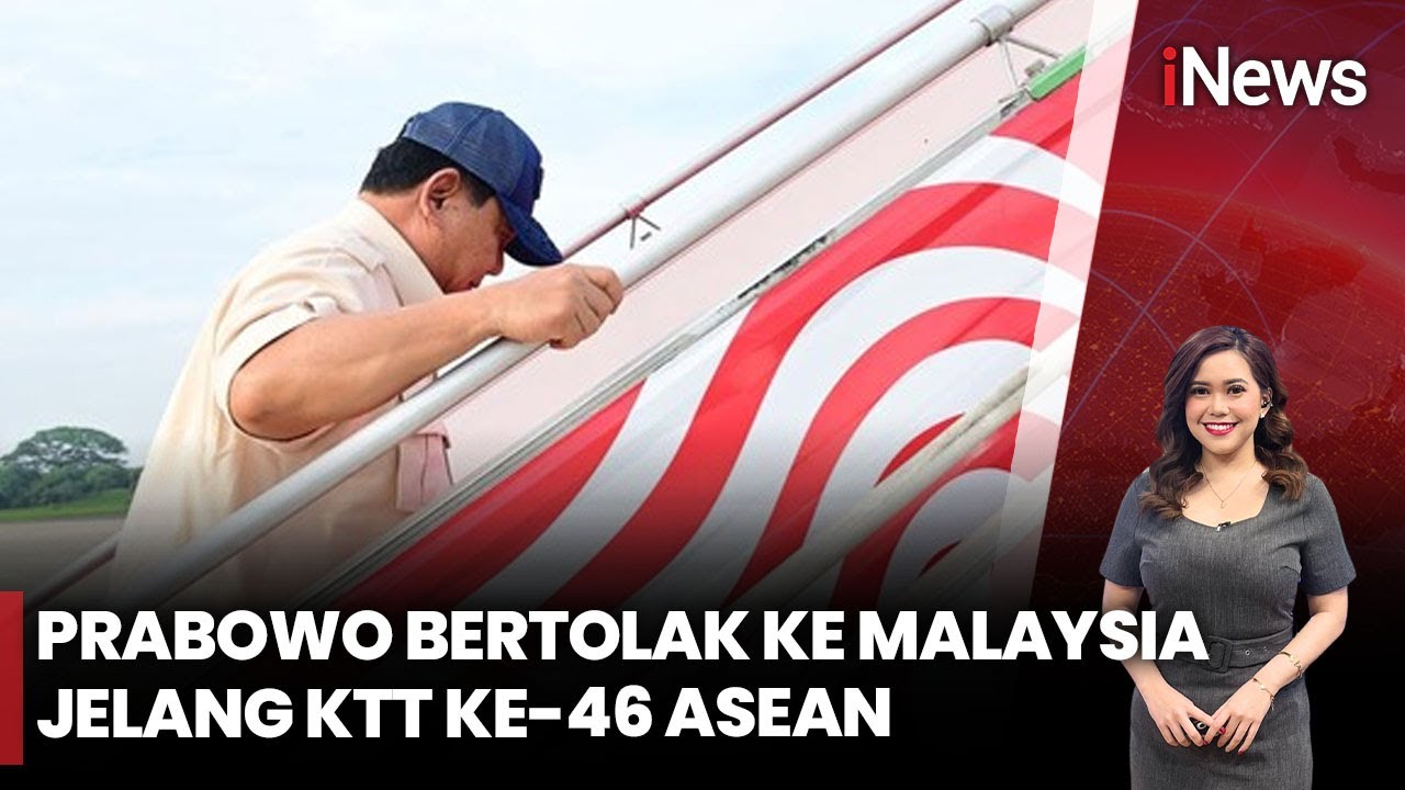 Hadiri KTT ke-46 ASEAN, Presiden Prabowo Bertolak Menuju Malaysia ...