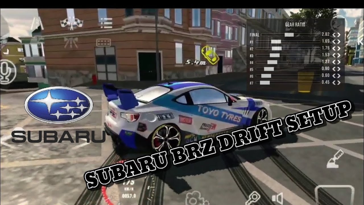 BEST DRIFT SETUP FOR SUBARU BRZ IN CAR PARKING | UNSTOPPABLE GAMING ...