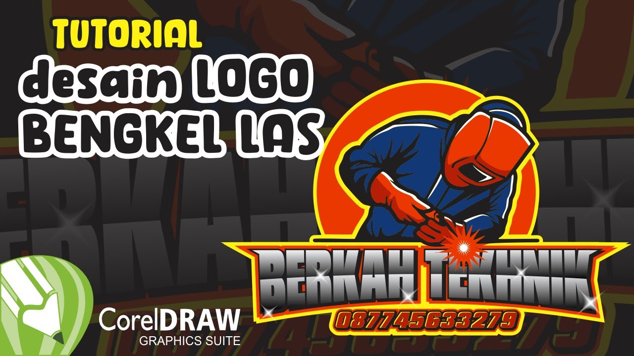 Desain Logo Bengkel Las Dan Tralis Berkah Tekhnik Larangan Kaliwiro