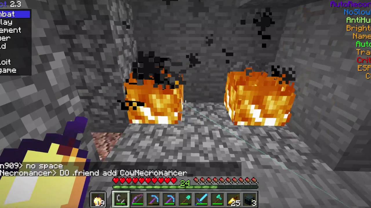 Minecraft Anarchy - Base Raid - YouTube