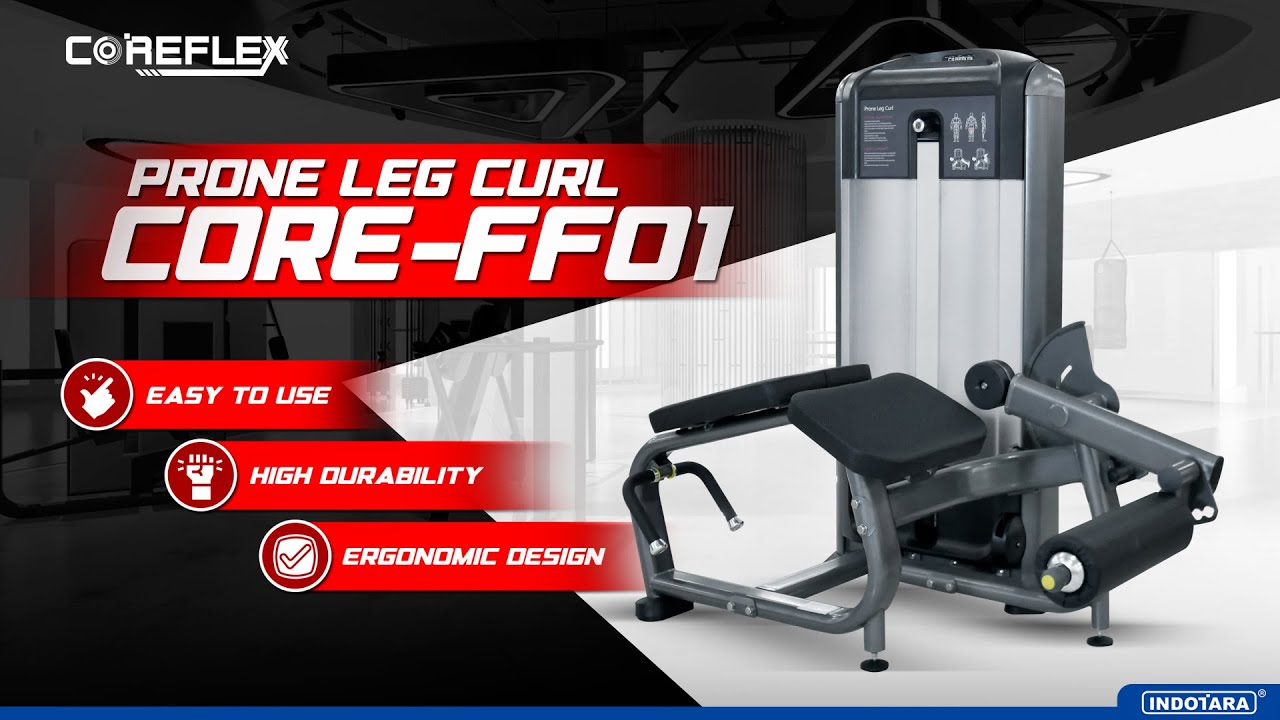 THE BEST LEG CURL MACHINE : COREFLEX PRONE LEG CURL CORE-FF01 - YouTube