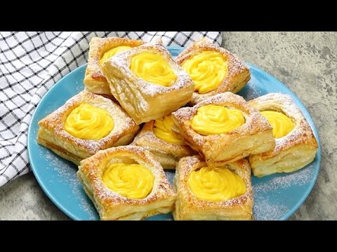Square puff pastry baskets: the fantastic and fun treats to prepare ...