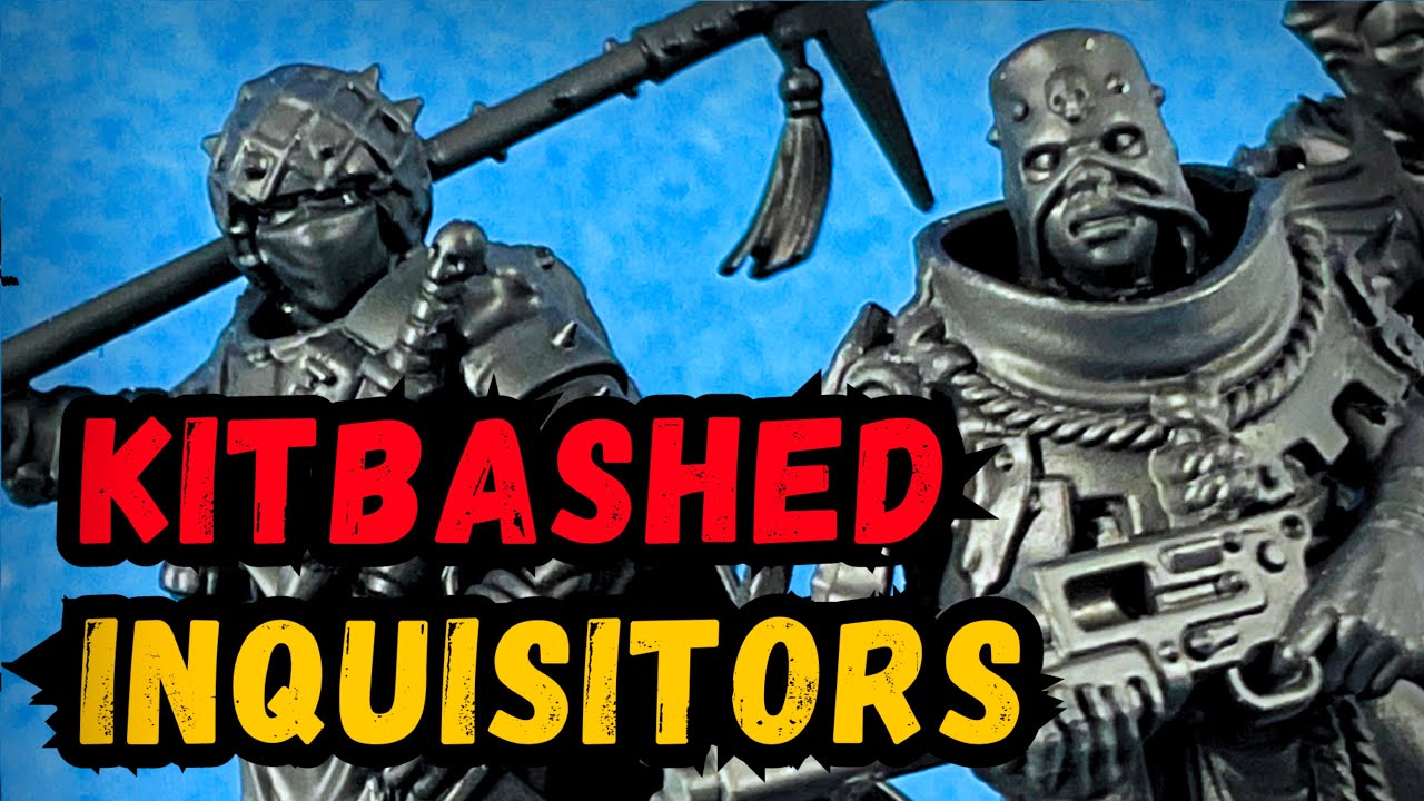 Kitbashing Inquisitorial Agents for KillTeam - YouTube