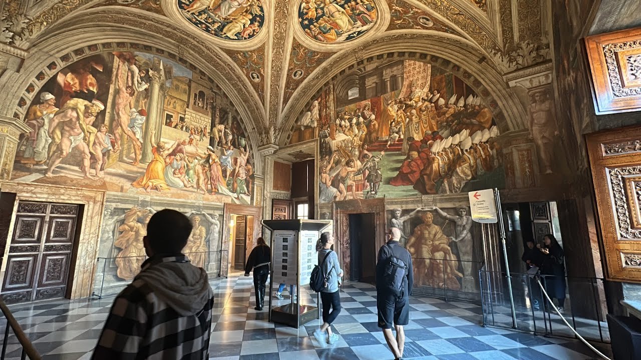 Vatican Museum and Pristine Sistine Chapel Intro - YouTube