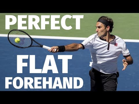 How To Hit Flat Shot Tennis