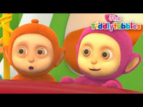 TiddlyTubbies | Swing the Ball To Friends | Full Episode