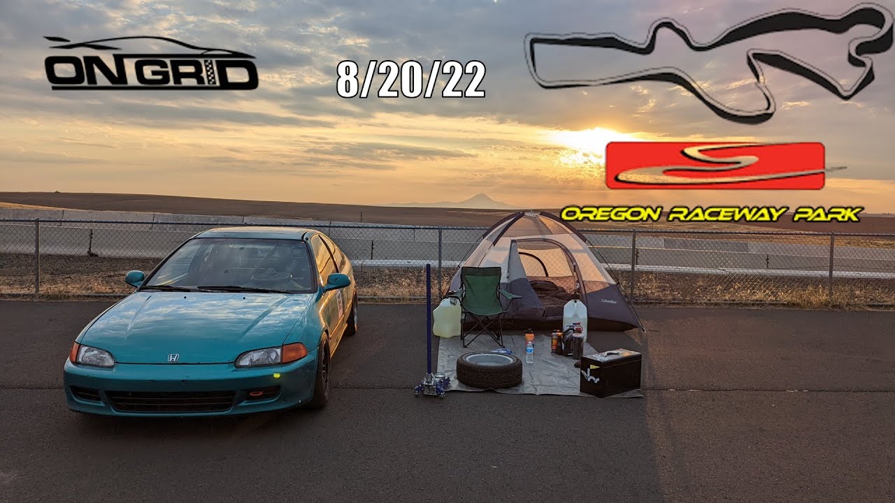 Honda Civic EJ1 at Ongrid Oregon Cup: Oregon Raceway Park 8/20/22 - YouTube