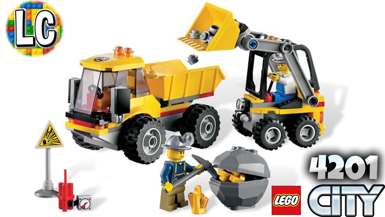 LEGO City 4201 Loader and Dump Truck - 6 Year Old Kid Speed Building ...
