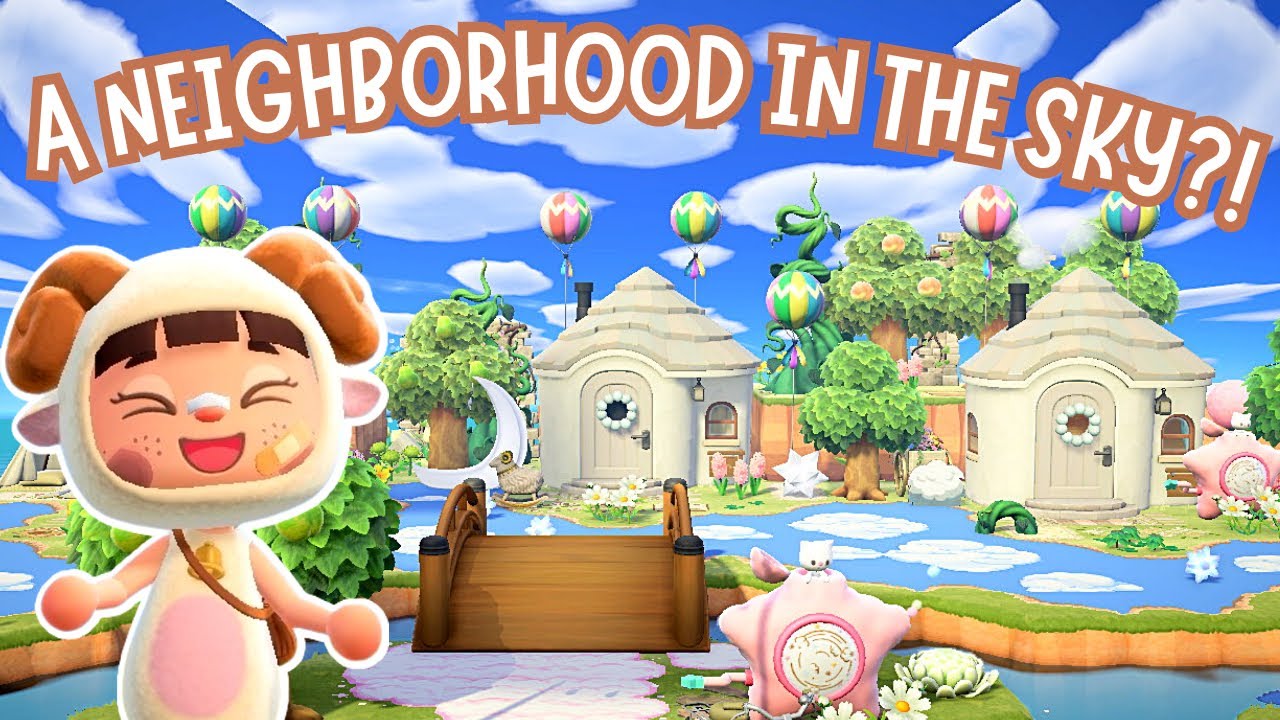 I Made A Neighborhood In The Sky!! | Sheep Core/Cloud Core Speed Build ...