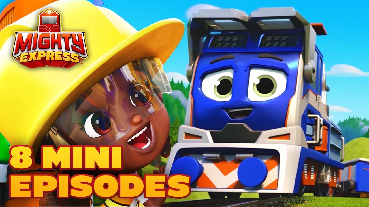 8 FULL MINI EPISODES! 🚂 Mighty Mini Full Episodes 🚂 - Mighty Express ...