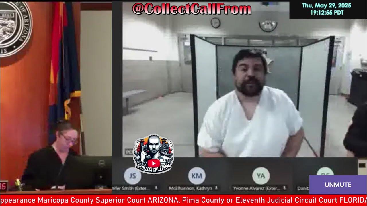 Initial appearance Pima County Superior Court ARIZONA 05/29/2025 7pm PST - YouTube