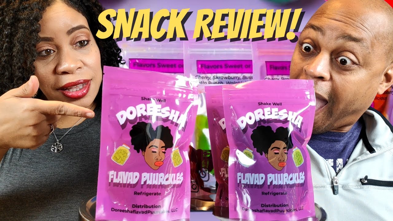 TRYING FLAVAD PUURCKLES (KOOL AID PICKLE SNACKS) | INSPIRED BY ...