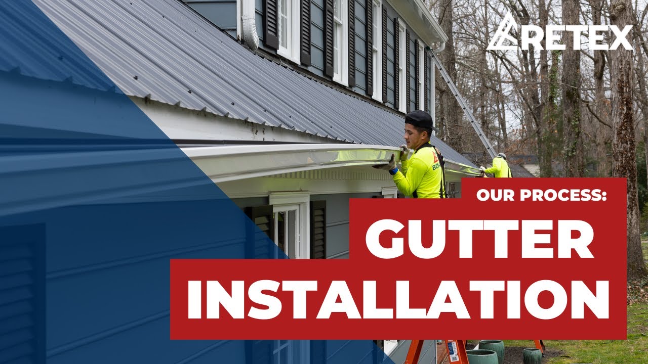 Gutter Installation – Our Process - YouTube