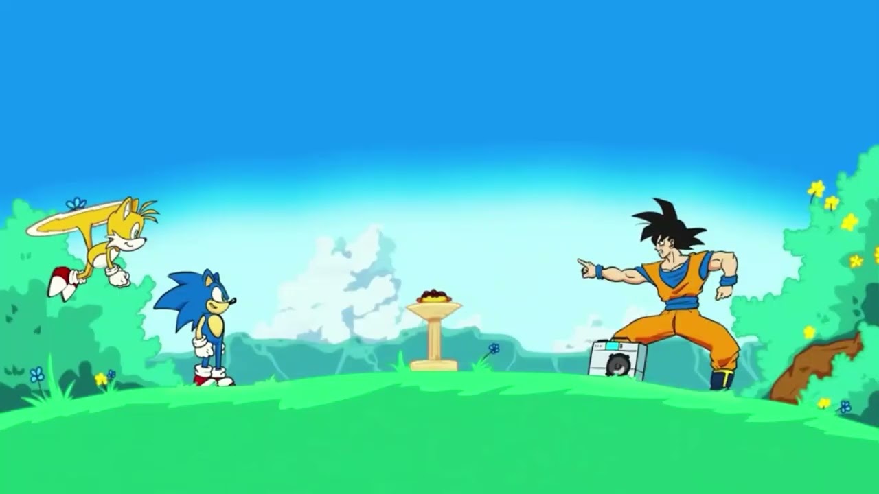 Sonic vs Goku rap battle - YouTube