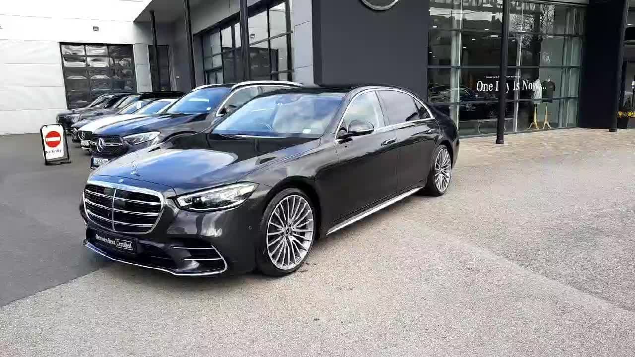 211D18701 - 2021 Mercedes-Benz S-Class S450 LWB 4Matic AMG Line--High ...