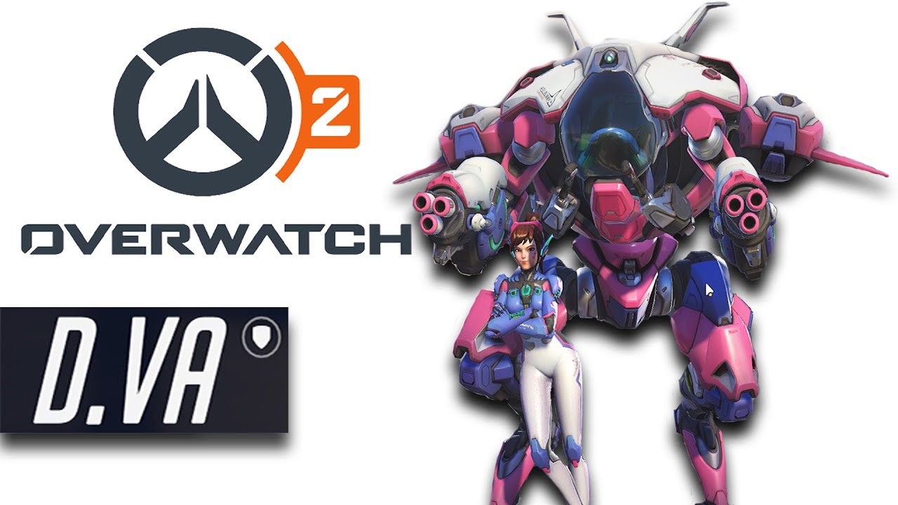 OVERWATCH 2 Gameplay - D.VA Gameplay - ESCORT ( No Commentary ) - YouTube