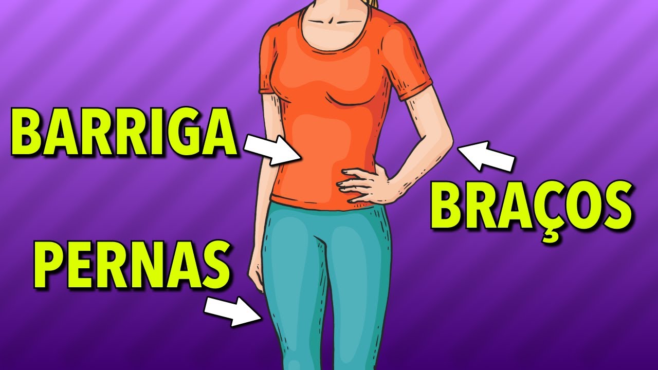 PERNAS, BRAÇOS E BARRIGA MAIS MAGROS EM 30 DIAS - TREINO EM CIRCUITO ...