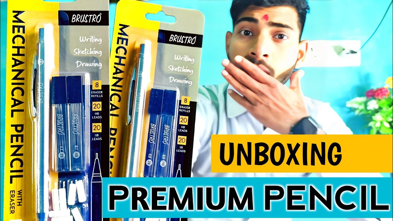 Unboxing Premium Mechanical Pencil | @artikate Is Best For Art Supplies ...