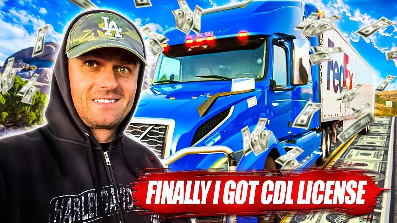 I finally got my CDL license 🎥 🇺🇸 | Artist in America - YouTube