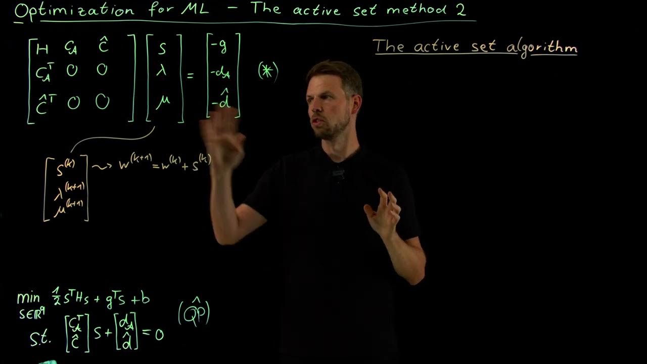 The active set method 2 (DS4DS 3.21) - YouTube