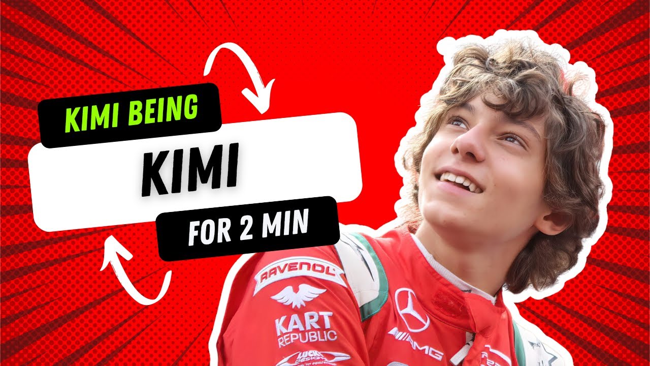 Kimi Antonelli being Kimi Antonelli for 2 minutes | FAVANTONELLI - YouTube