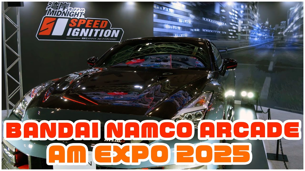 Bandai Namco DÉVOILE ses Nouveautés Arcade (Wangan Midnight Speed ...