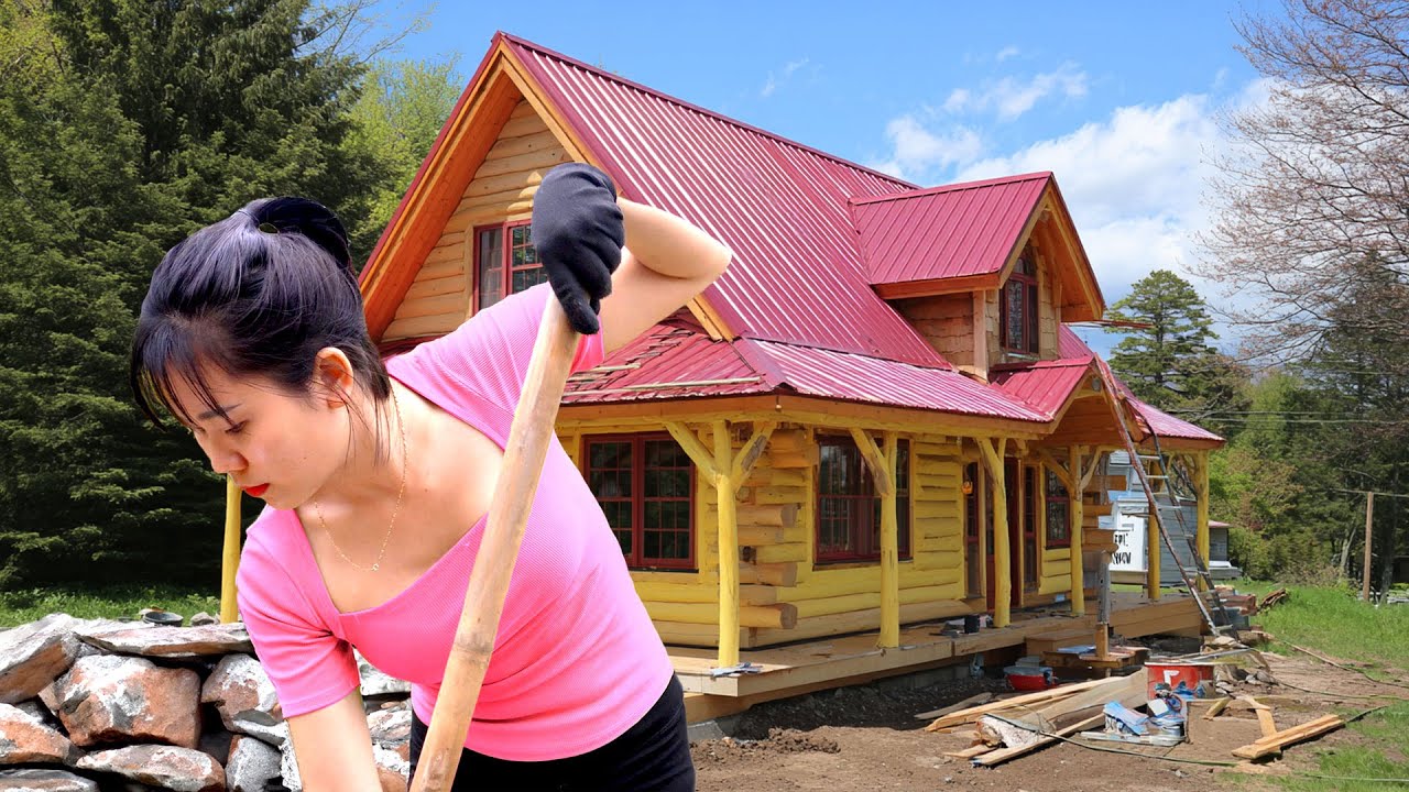 The Entire Process of Building a House Yourself - Solo House ...