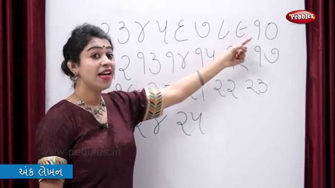 Writing Gujarati Numbers | Gujarati Numbers Activity | Grammar | Learn ...