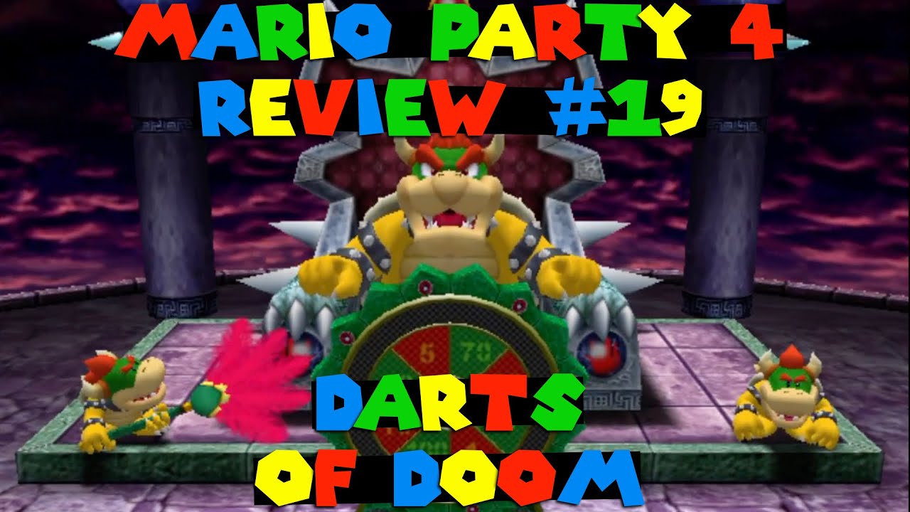 Mario Party 4 Minigame Review-Darts of Doom - YouTube