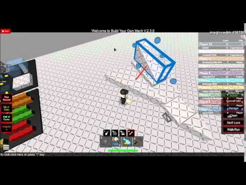 ROBLOX BUILD YOUR OWN MECH how to build a jet - YouTube