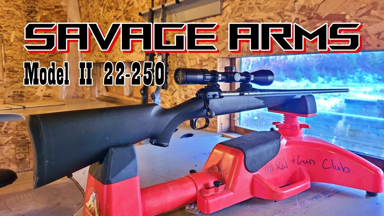 Savage Arms Model 2 in 22-250 Rifle Review - YouTube