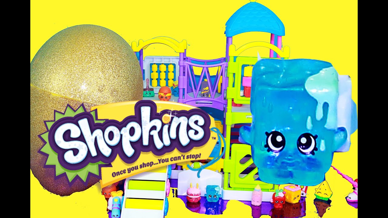 Barbie Playground Open Rare Ice Cube Shopkins - YouTube