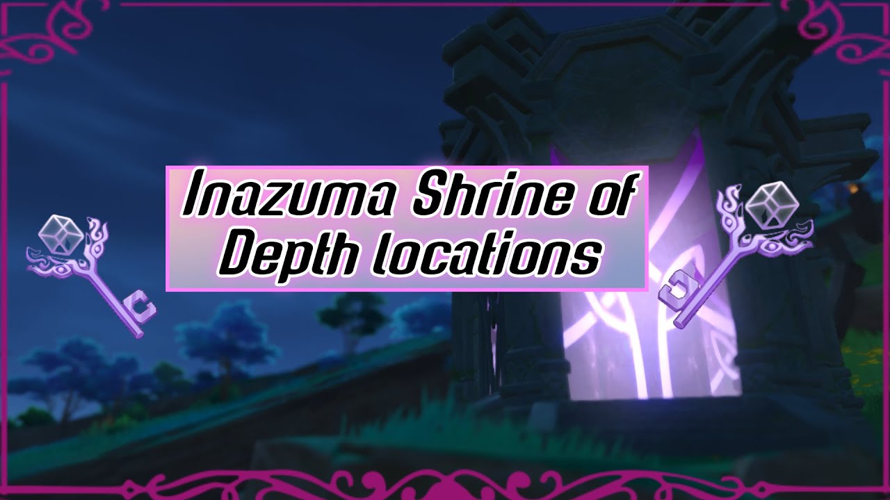 6 Shrine of Depth Location | Inazuma [Genshin Impact] - YouTube
