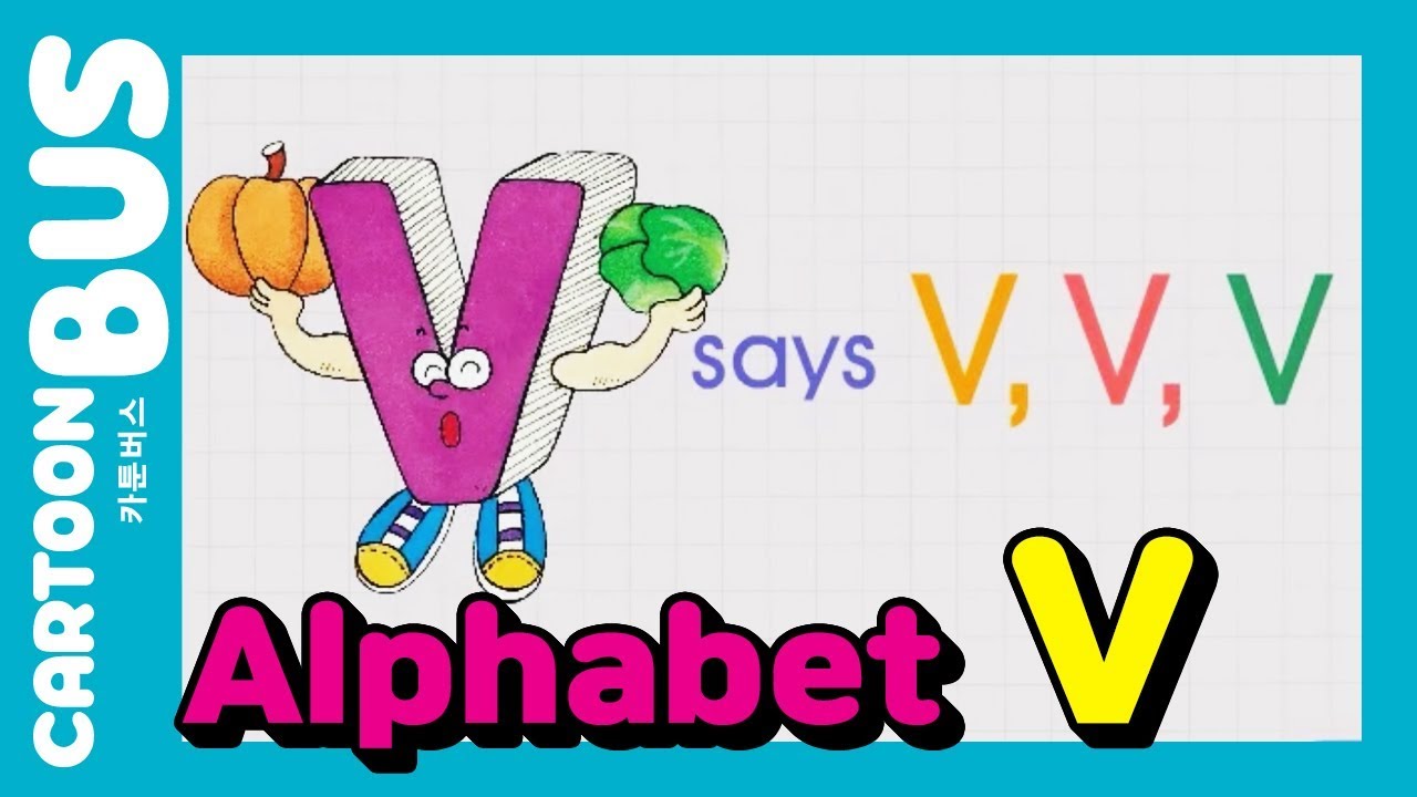 [talk talk Phonics Land] Alphabet - V - YouTube