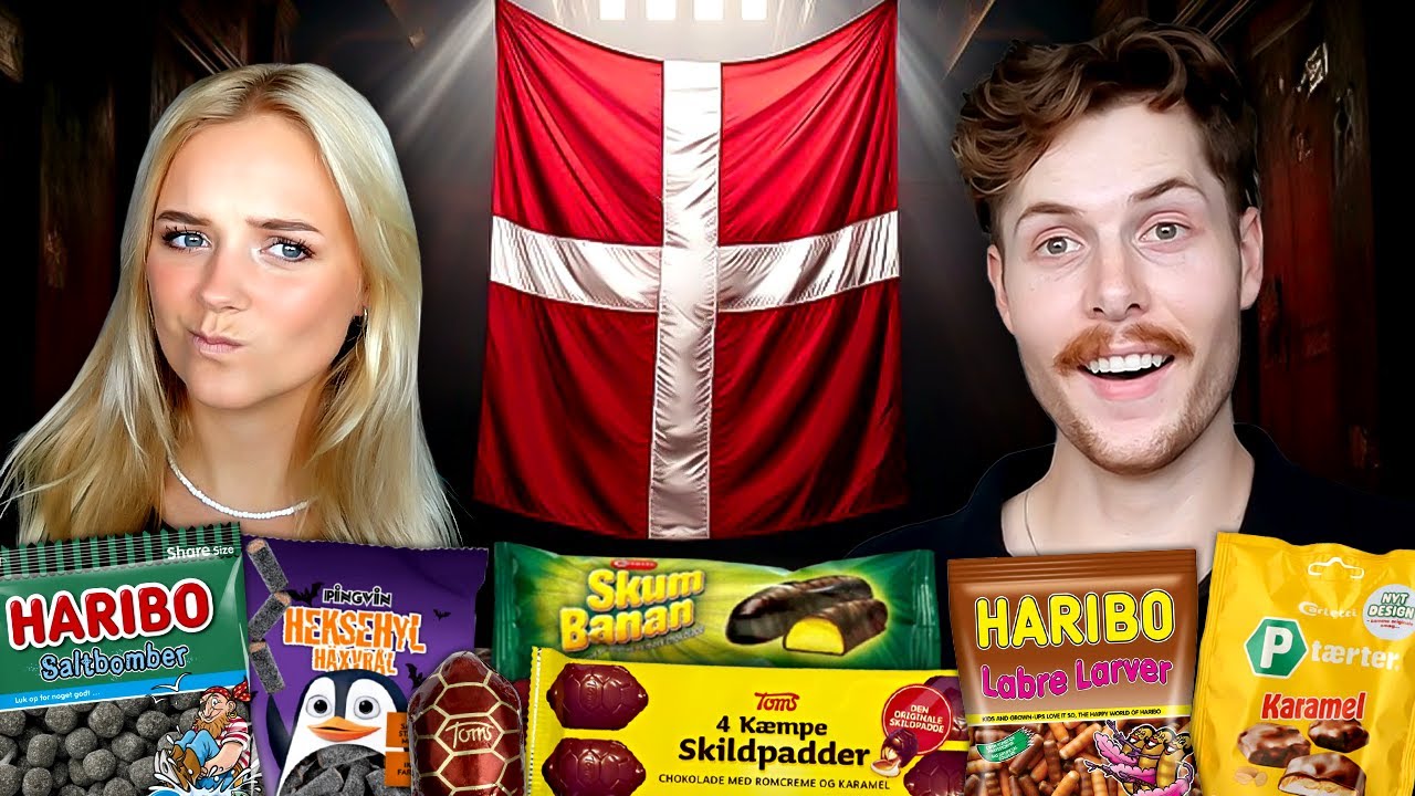 Trying Danish Snacks For The First Time (BEST IN SCANDINAVIA!?) - YouTube