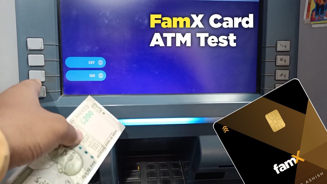 new fam card atm test. fam card atm withdrawal. famcard atm withdrawal ...