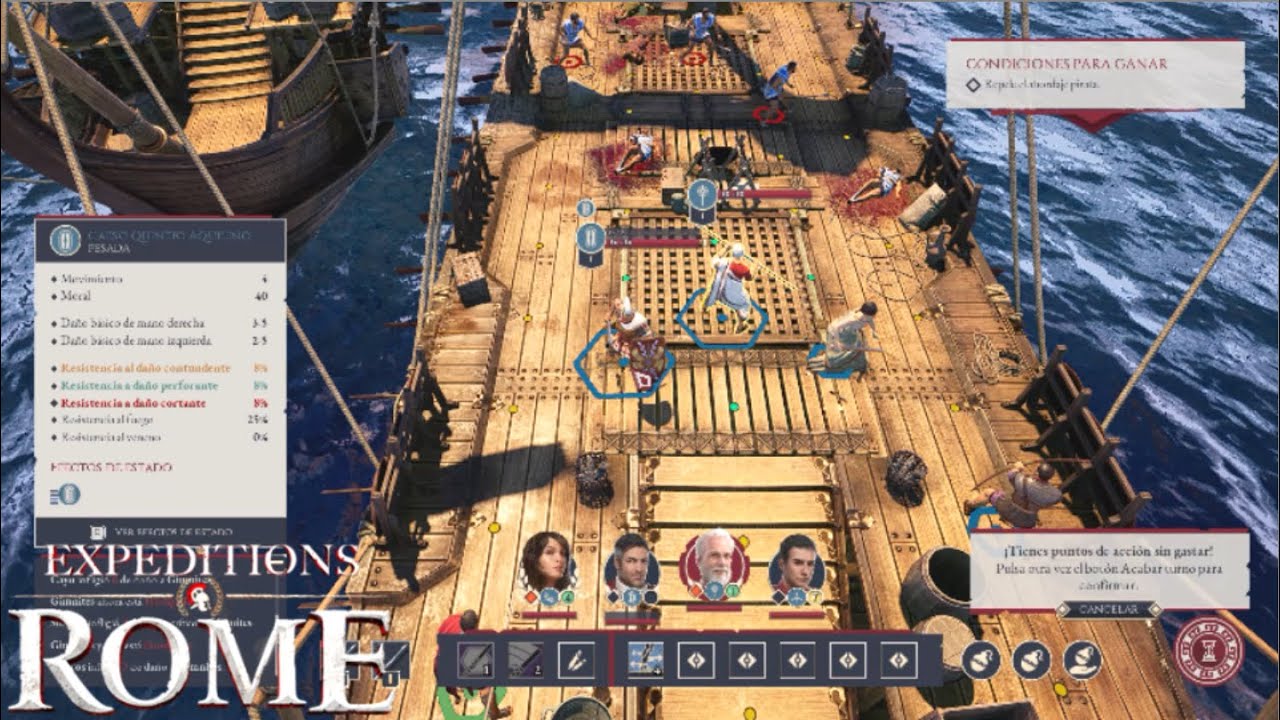 EXPEDITIONS: ROME (PC) - El RPG táctico de Roma || GAMEPLAY en Español ...