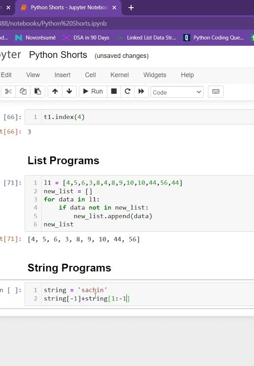 How to Interchange First and Last Character of a String in Python in Hindi - YouTube
