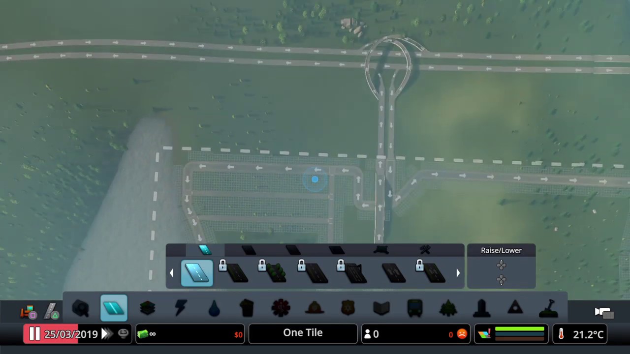 Cities: Skylines One Tile City Challenge Part 1 - YouTube