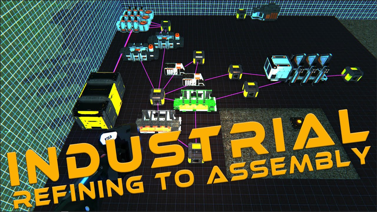 Dual Universe Industry: From Refining to Assembly - YouTube